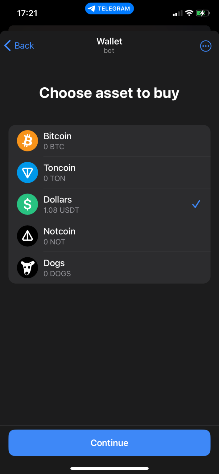 How to use Telegram Wallet - Blog Binomo